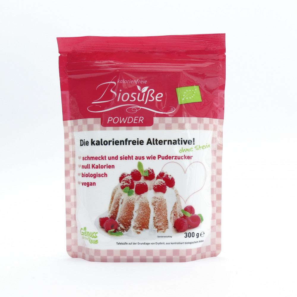 Biosüsse Eritrit - porcukor 300g - humanna.hu